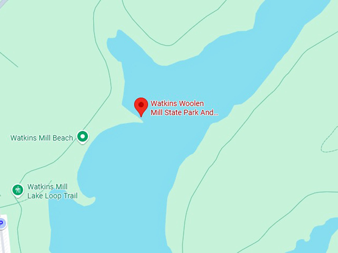 16. watkins woolen mill state park and historic site map