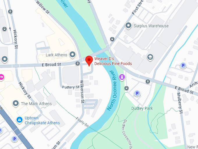 16. weaver d&rsquo;s delicious fine foods map