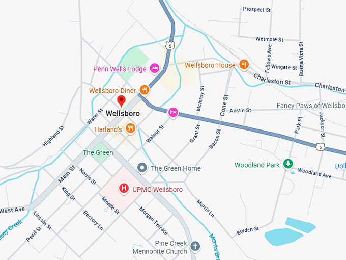 16. wellsboro map