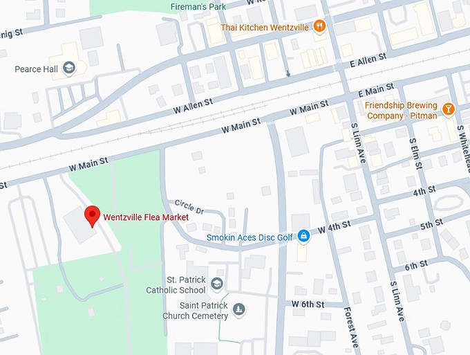 16. wentzville flea market map new