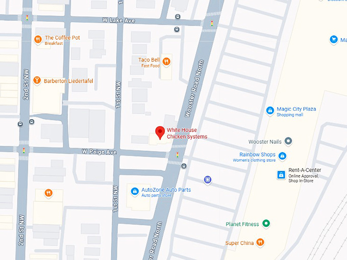 16. white house chicken systems inc map