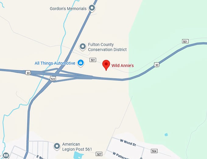 16. wild annie's map