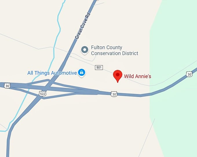 16. wild annie&rsquo;s map