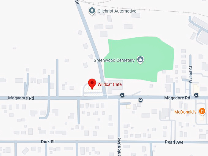 16. wildcat cafe map