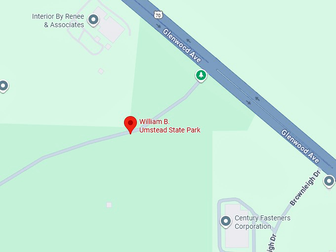 16. william b. umstead state park map