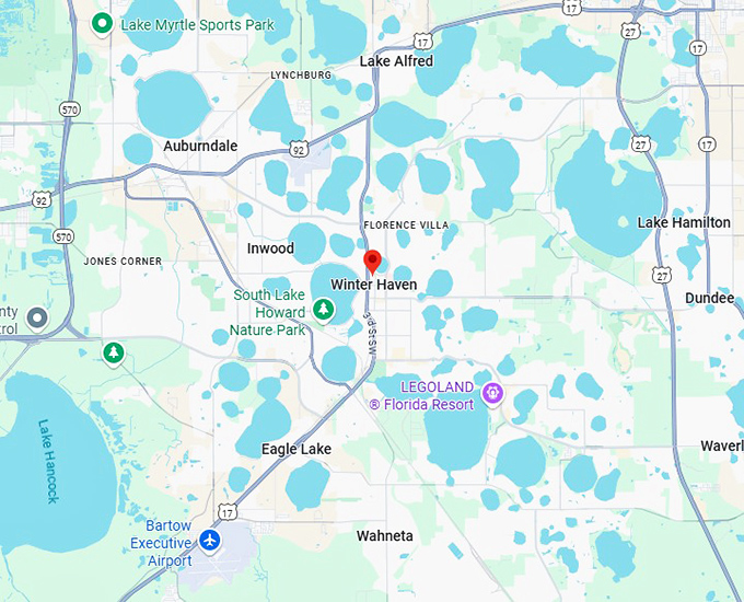 16. winter haven map