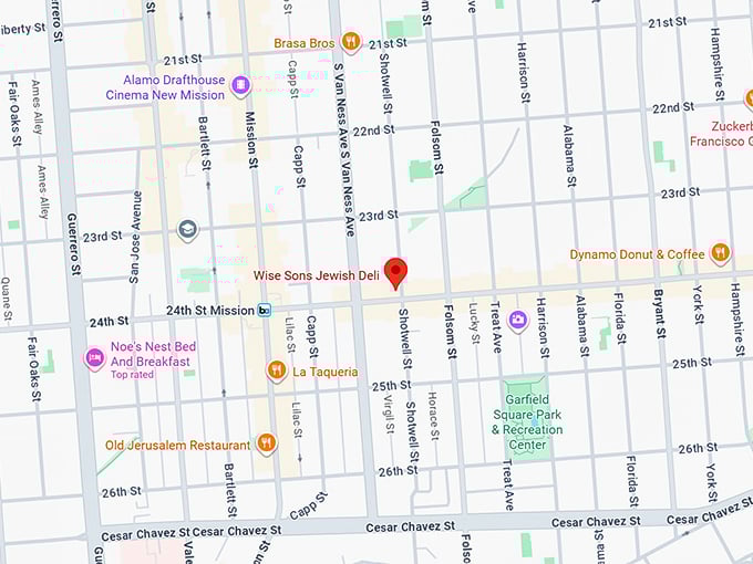 16. wise sons jewish deli map