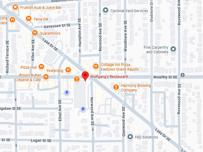 16. wolfgang's restaurant map