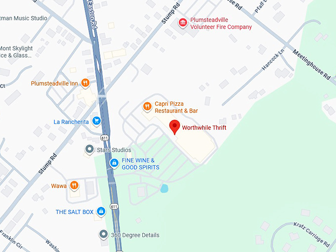 16. worthwhile thrift map