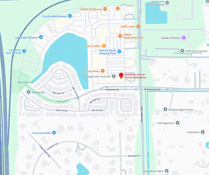 16. wunderbar german kitchen & biergarten map