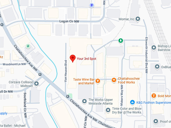 16. your 3rd spot map