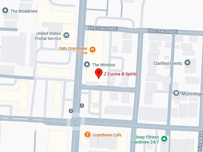 16. z cucina di spirito map