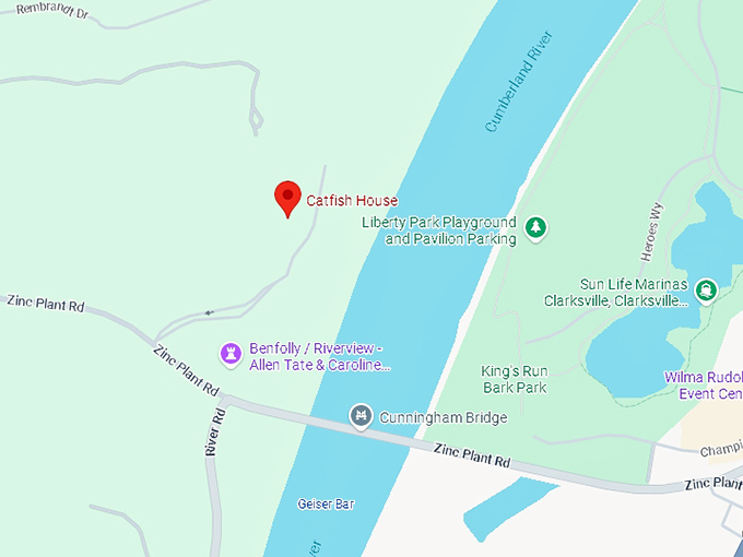 16. catfish house map