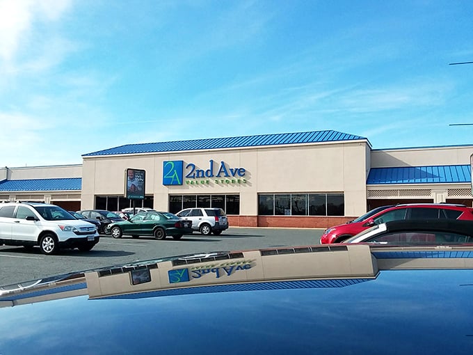 The blue-roofed bargain palace of 2nd Ave beckons like a siren call to thrift enthusiasts everywhere.