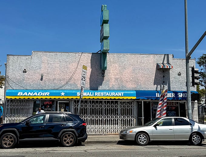 The unassuming blue storefront of Banadir hides flavor explosions that would make your spice rack jealous.