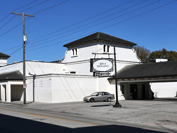 This unassuming white building holds Tampa's most legendary steaks &ndash; like finding treasure in your neighbor's garage.