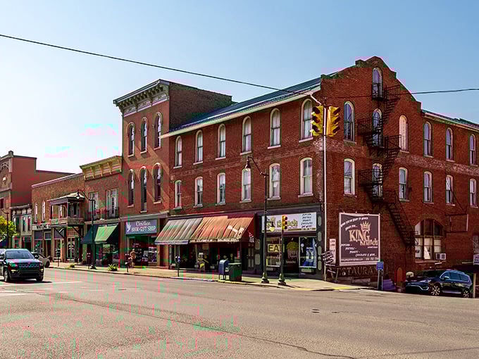 Brookville's historic downtown looks like a movie set where everyone knows your name and the coffee shop remembers your order.