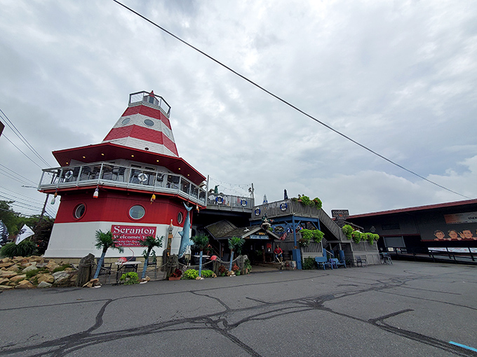 Cooper's Seafood House stands tall like a maritime beacon, guiding hungry sailors to a harbor of delicious seafood treasures.