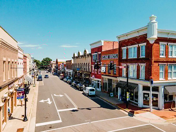 Culpeper's historic downtown looks like a movie set where small-town America comes to life. Those brick buildings have stories to tell!