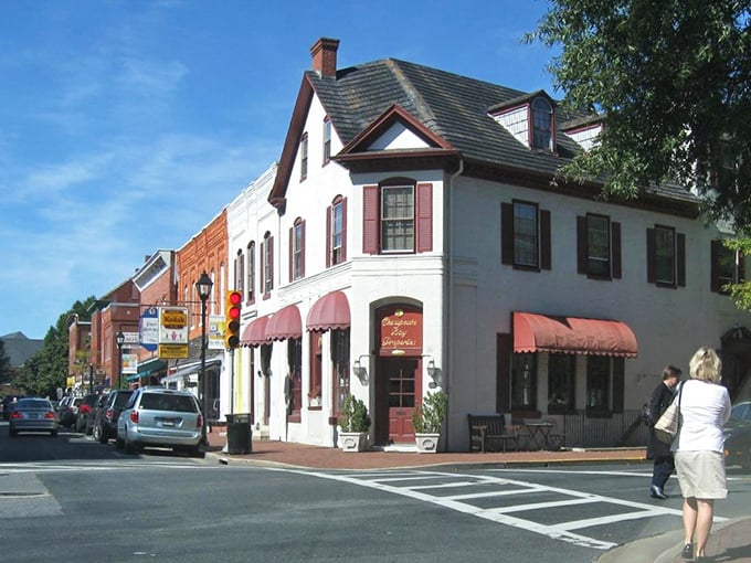 Historic charm meets small-town budget in Easton's brick-lined streets. Window shopping here feels like stepping into a Norman Rockwell painting.