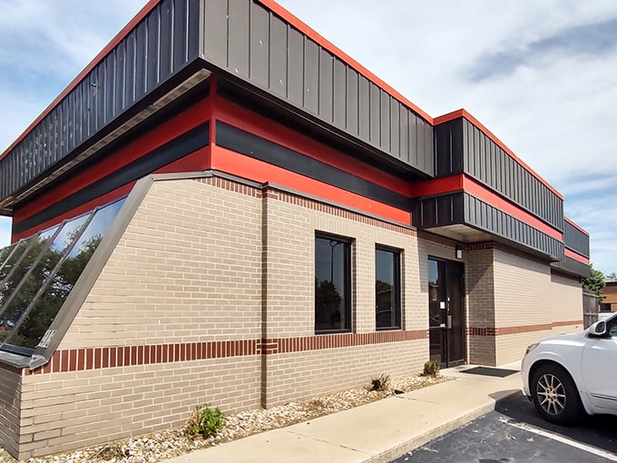 The unassuming exterior of this brick-and-red-trimmed diner hides a wonderland of comfort food classics waiting to be discovered.