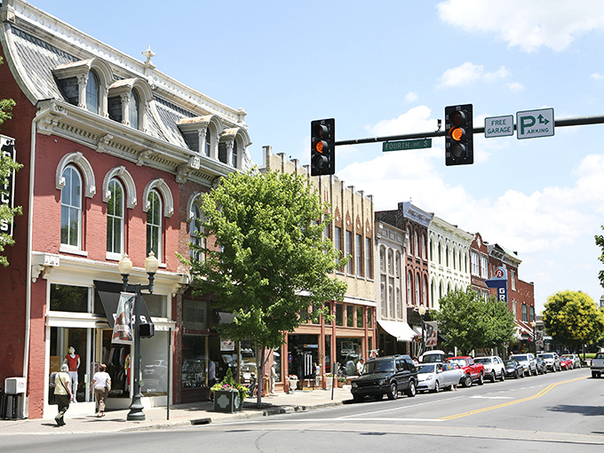 Franklin's Main Street looks like a movie set &ndash; those historic brick buildings have stories to tell that would fill a library!