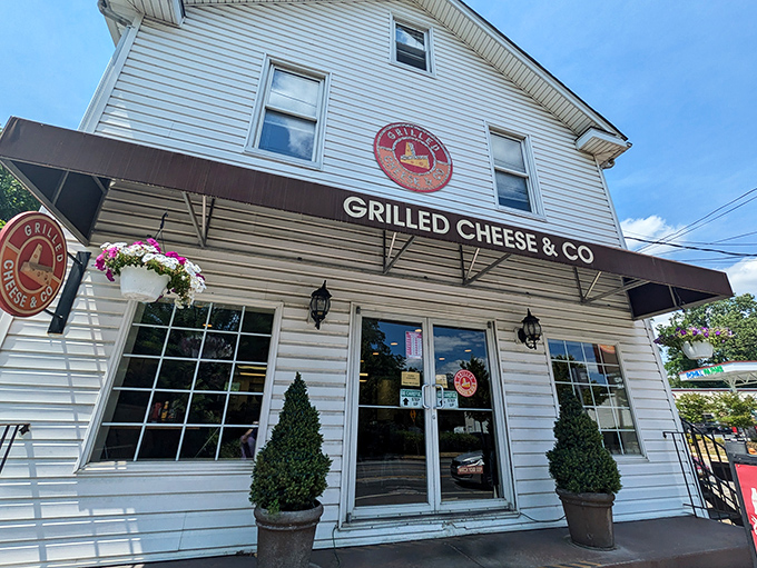 The house that cheese built! This charming Catonsville spot transforms the humble grilled cheese into a gooey masterpiece worth writing home about.