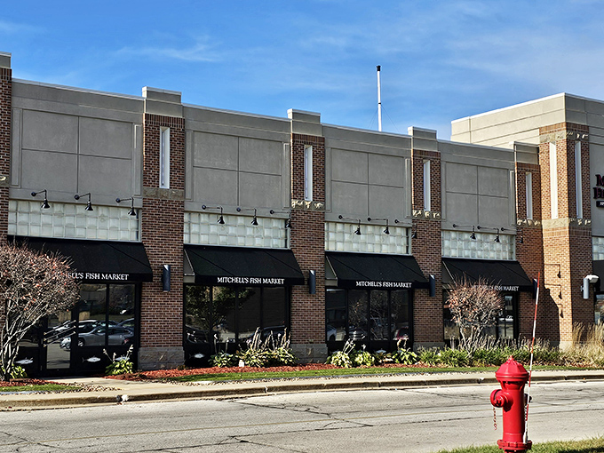 Mitchell's Fish Market's brick facade might look fancy, but inside it's all about no-nonsense seafood that'll make your taste buds dance!