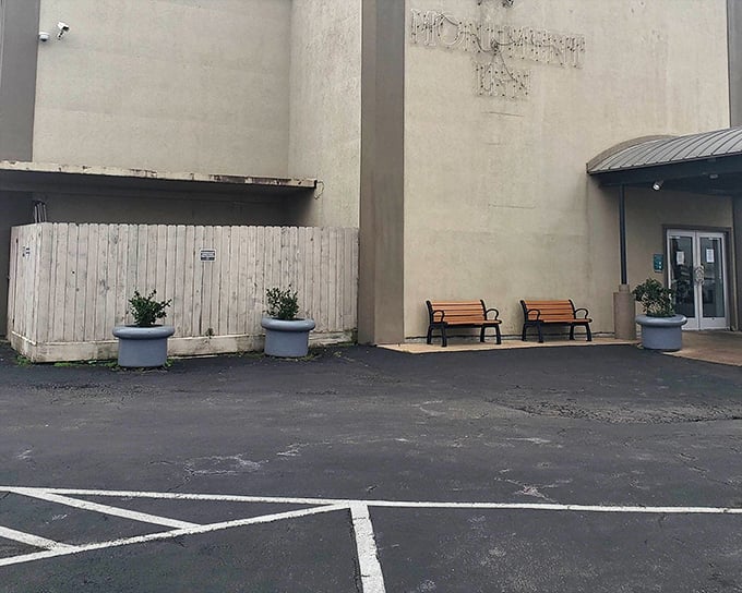 The unassuming exterior of Monument Inn hides seafood treasures within. Like finding a pearl in an oyster, the real magic happens inside.