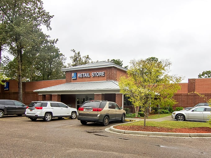 This Charleston Goodwill's brick exterior promises treasure hunting adventures that would make any bargain hunter's heart skip a beat. 