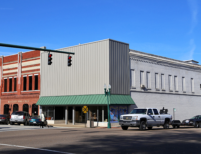 Historic downtown Paris, Tennessee beckons with its classic brick buildings. Main Street charm that makes you want to park the car and explore on foot!