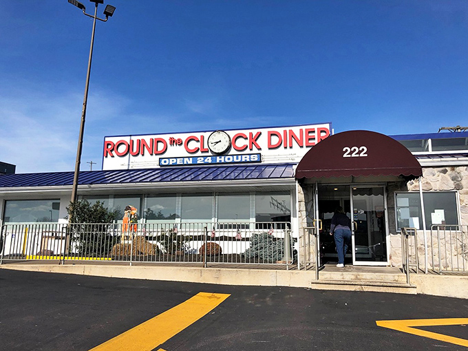 "Never too early, never too late! This 24-hour beacon of comfort food stands ready whenever hunger strikes."