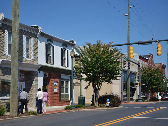 Seaford's Main Street could be a movie set &ndash; colorful storefronts and historic buildings create that perfect small-town backdrop.