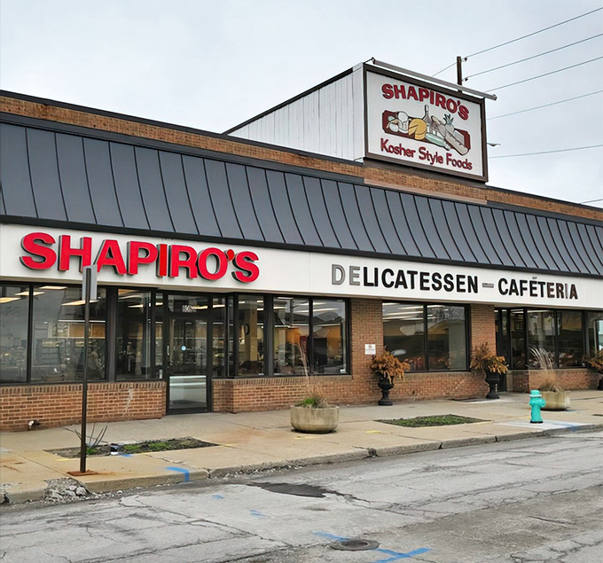 Shapiro's iconic storefront stands as a monument to sandwich greatness, promising deli delights that have kept Indianapolis coming back for generations.
