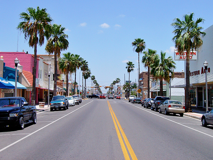 Palm-lined streets and vintage storefronts give Weslaco's downtown that classic Texas charm without the big-city price tag.