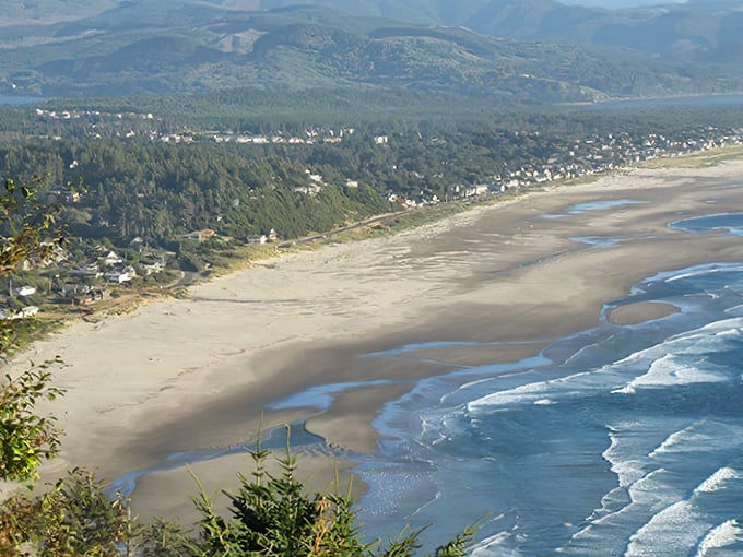 Miles of pristine shoreline where forest meets ocean. The perfect backdrop for your next "I might never come home" text message.