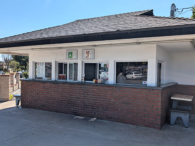 Simple, unassuming, and perfect - Cupid's walk-up window proves that great food doesn't need fancy packaging.