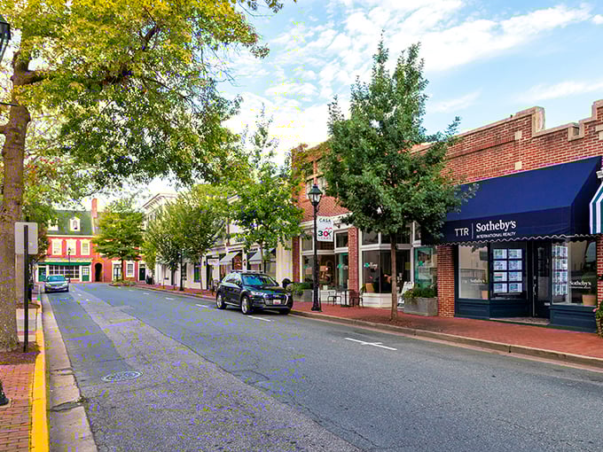 Tree-lined streets and classic storefronts make Easton a postcard-perfect town where your Social Security check stretches like saltwater taffy.
