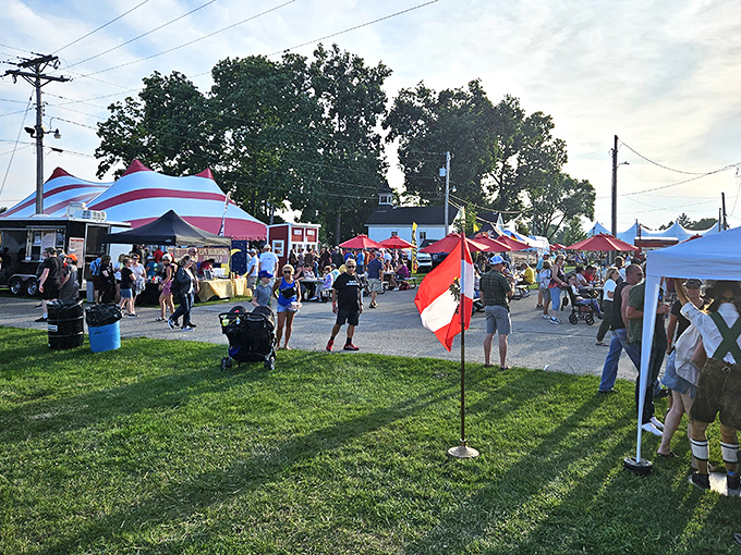 A bustling day at Elkhorn Antique Flea Market! It's a carnival of curiosities, just waiting for a keen eye to spot a treasure.