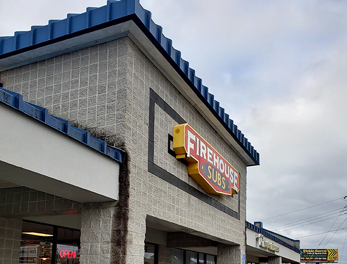 That iconic Firehouse sign promises what every lunch break needs&mdash;a heroic sandwich that fights boring meals.