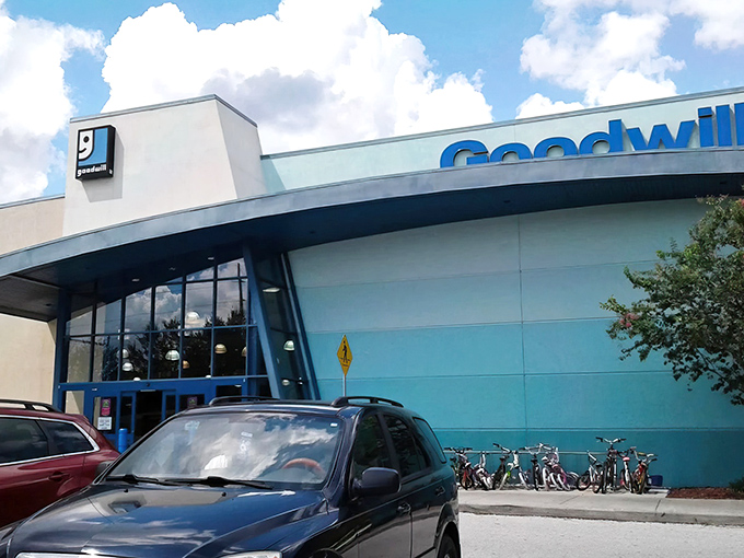 Sometimes the best adventures start in the most unassuming parking lots with bicycles lined up like faithful steeds.