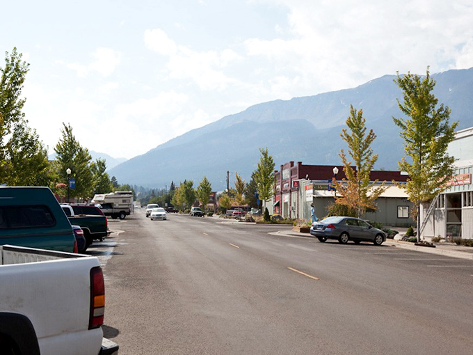 Those mountains aren't painted scenery! Joseph's picture-perfect downtown looks like a Western film set come to life.