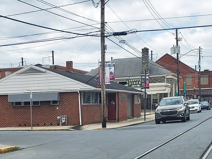 Kuppy's corner location feels like a time capsule of American diner culture. This is where breakfast dreams come true, one pancake at a time.