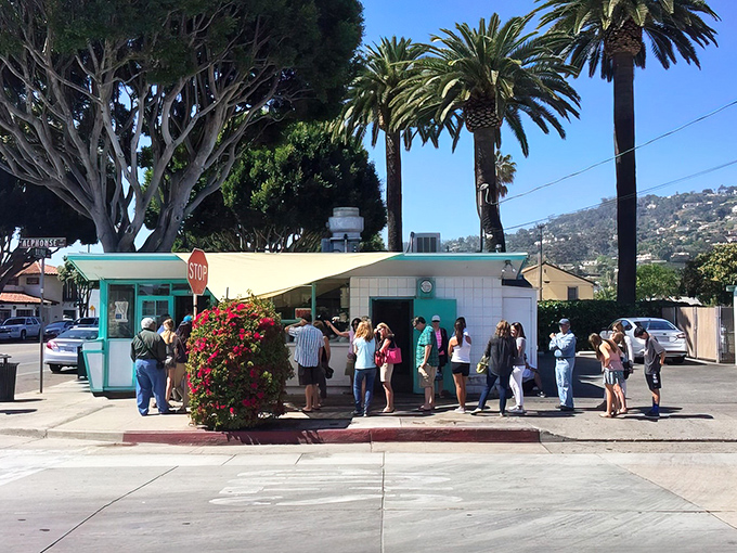 Where palm trees meet perfect tacos. This Santa Barbara landmark proves the best food often comes from the humblest kitchens.
