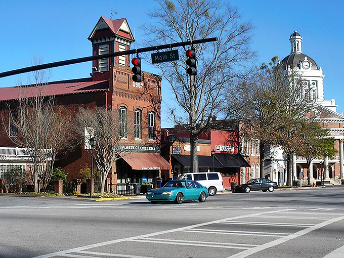 Main Street Madison looks like it was plucked straight from a Norman Rockwell painting, complete with that gorgeous courthouse dome watching over everything.