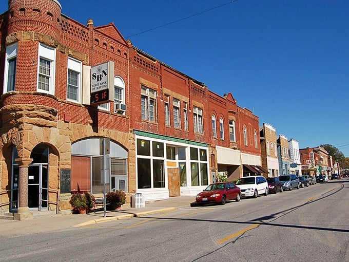 These red brick buildings have stories to tell! Nauvoo's well-preserved main street looks like a movie set waiting for action.