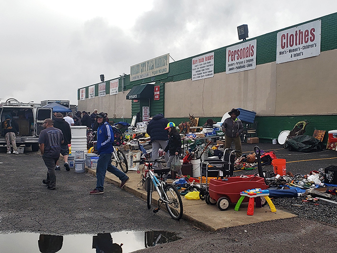 The green facade of Quaker City welcomes bargain seekers like a retail Narnia&mdash;minus the wardrobe, plus thousands of treasures.