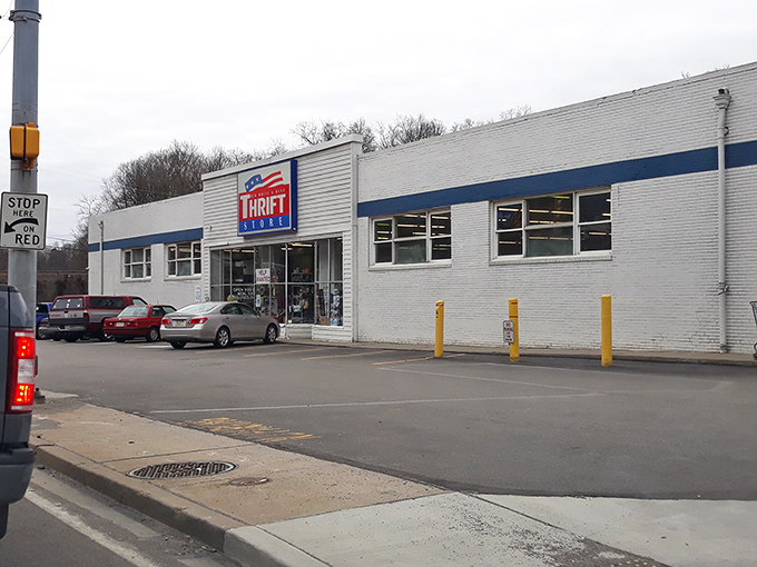 Cars line up outside this Pittsburgh thrifting institution, where savvy shoppers know the early bird catches the vintage vinyl and retro furniture.