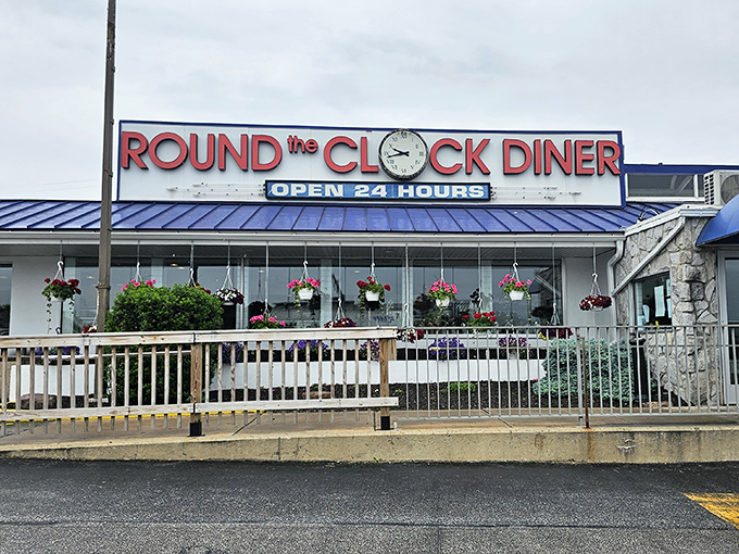 Those hanging flower baskets aren't just pretty &ndash; they're a signal you've found a diner that cares about the details, inside and out.