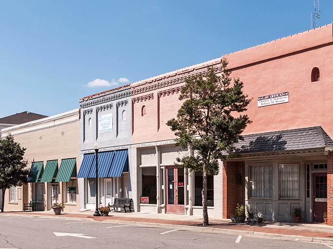 These colorful awnings aren't just for show. Sandersville's main street offers shade for your wallet with some of Georgia's most affordable living.
